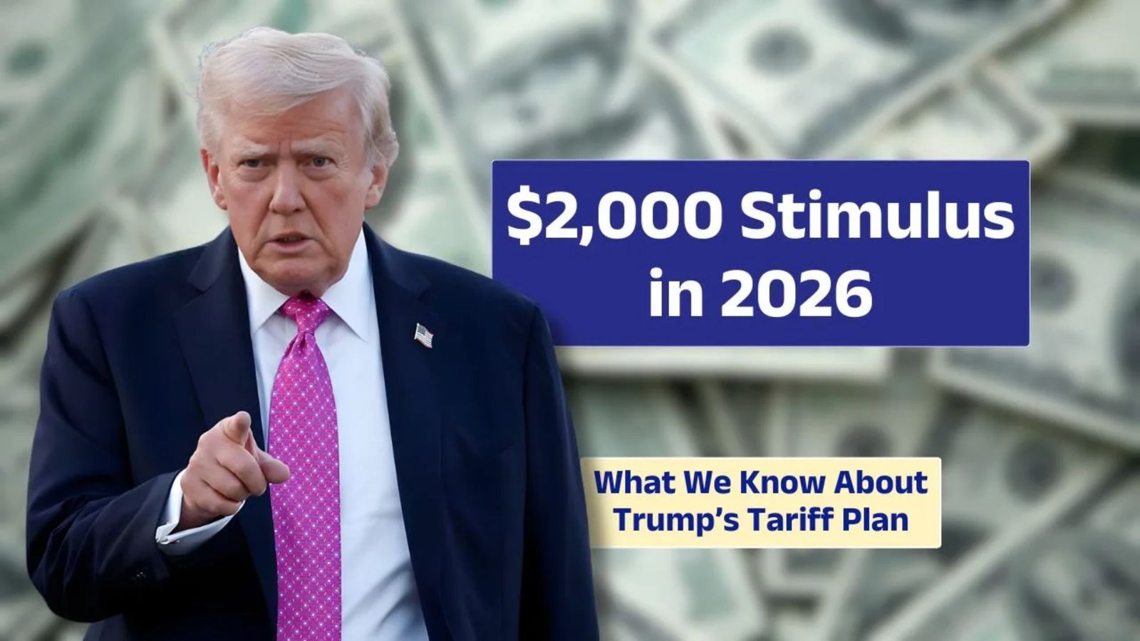 $2,000 Stimulus in 2026 - What We Know About Trump's Tariff Plan ...